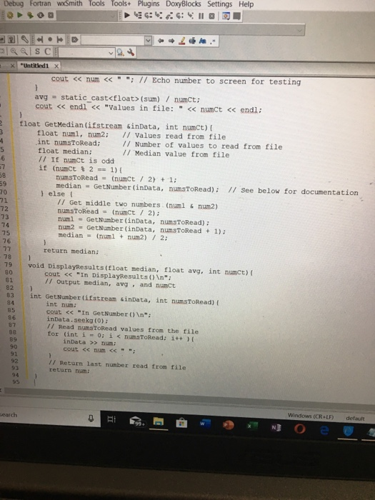 Solved the source code that i have as a txt document is | Chegg.com