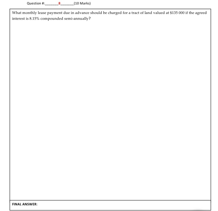 Solved Assignment 5 Question #:____ 1_ __(5 Marks) Calculate | Chegg.com
