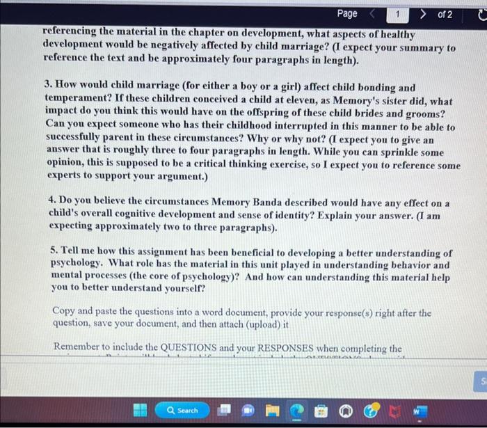 Solved We are going to start with a quick Ted Talk video: A | Chegg.com