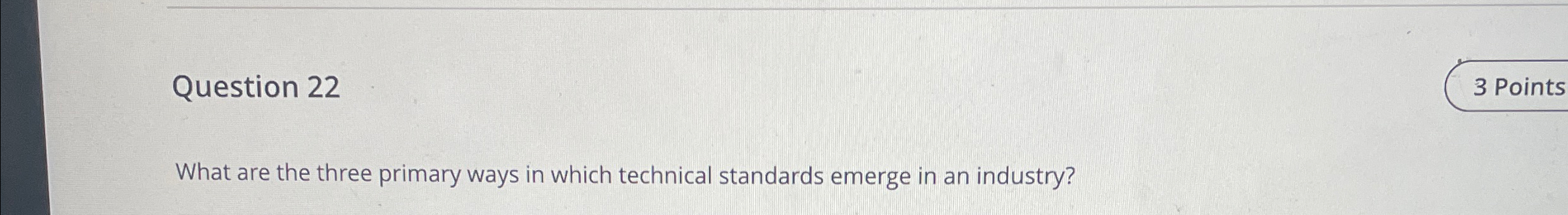 Solved Question 223 ﻿PointsWhat are the three primary ways | Chegg.com
