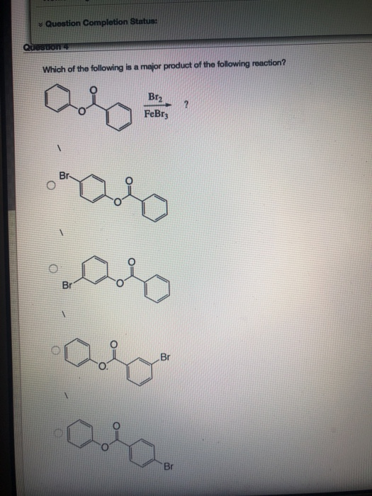 Solved * Question Completion Status: Which of the following | Chegg.com