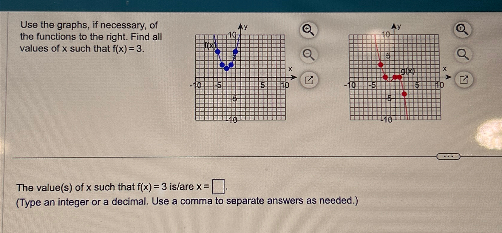 Solved Use the graphs, if necessary, of the functions to the | Chegg.com