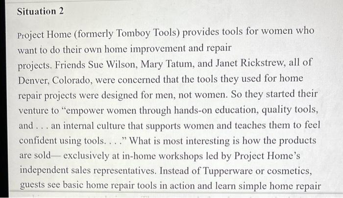 Solved Project Home (formerly Tomboy Tools) provides tools | Chegg.com