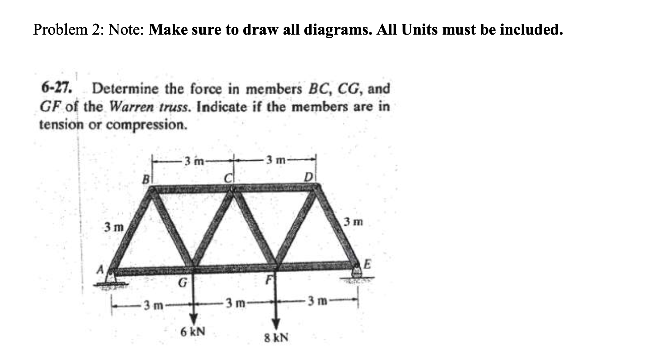 Solved Solve by using section methodProblem 2: Note: Make | Chegg.com