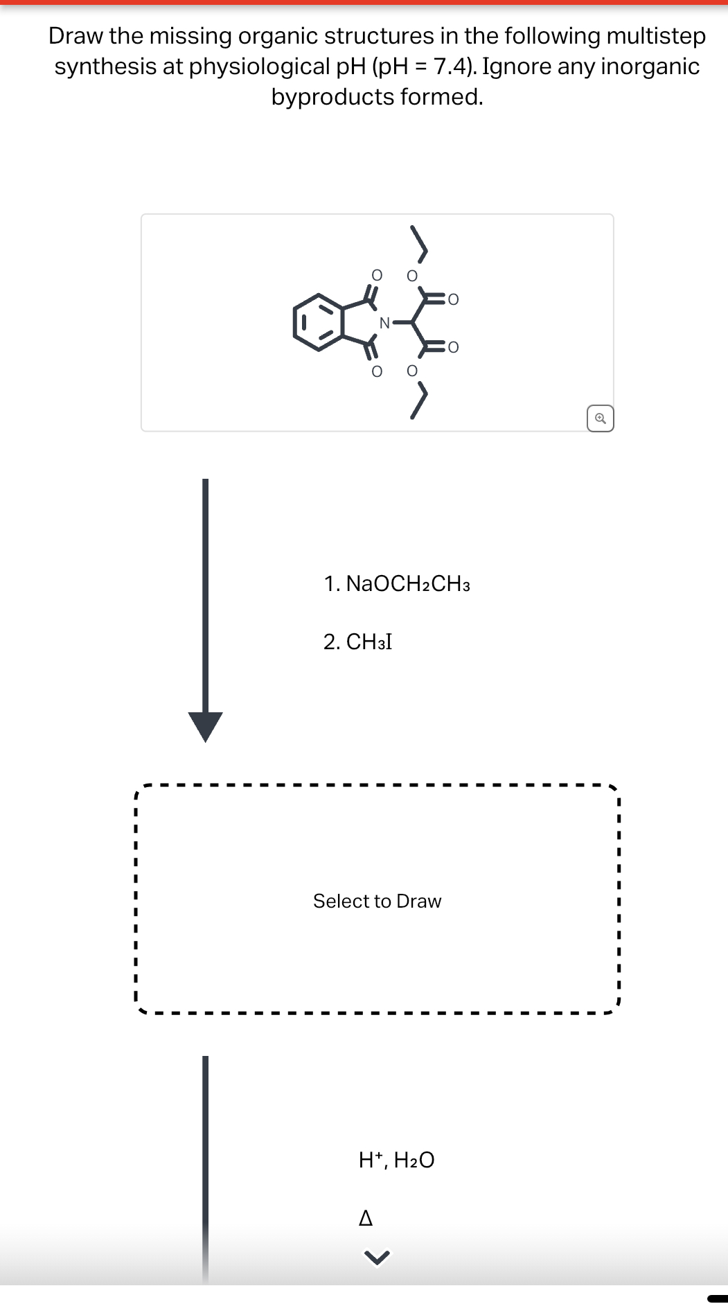 Solved Draw the missing organic structures in the following | Chegg.com
