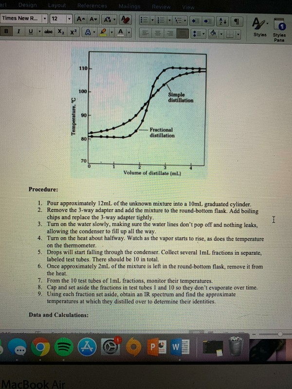 Solved why is the simple distillation lower than the | Chegg.com