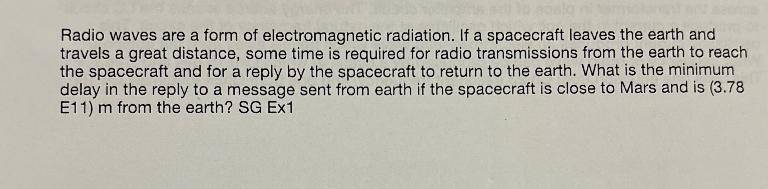 Solved Radio waves are a form of electromagnetic radiation. | Chegg.com