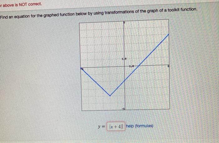Solved or above is NOT correct. Find an equation for the | Chegg.com