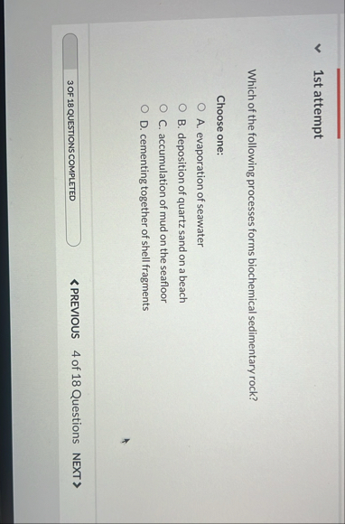Solved 1st attemptWhich of the following processes forms | Chegg.com
