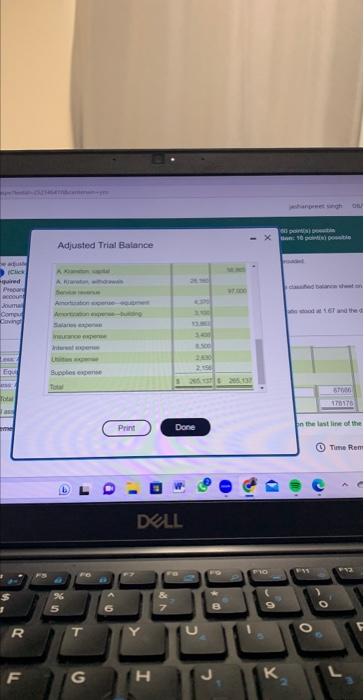 \r\n\r\nAdjusted Trual Balonce\r\n\r\nAdjusted Trial | Chegg.com