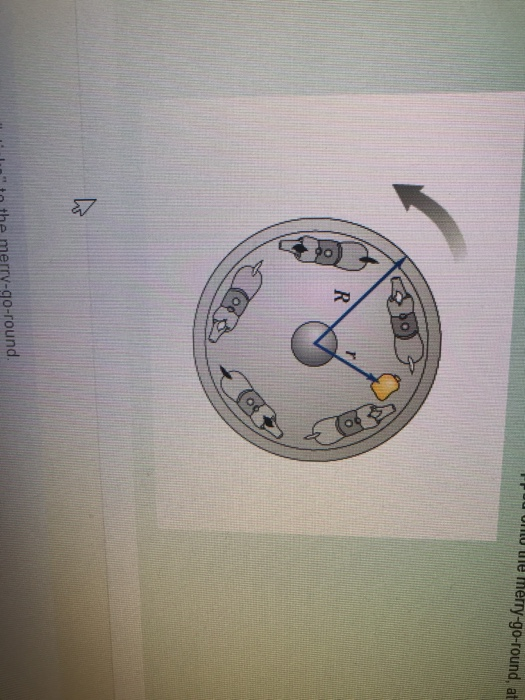 Solved no te merry-go-round, at to the merry-go-round Part | Chegg.com