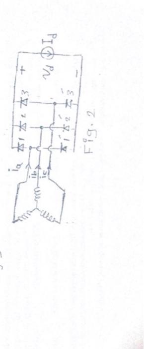 Solved Consider 3-phase full bridge diode rectifier shown in | Chegg.com