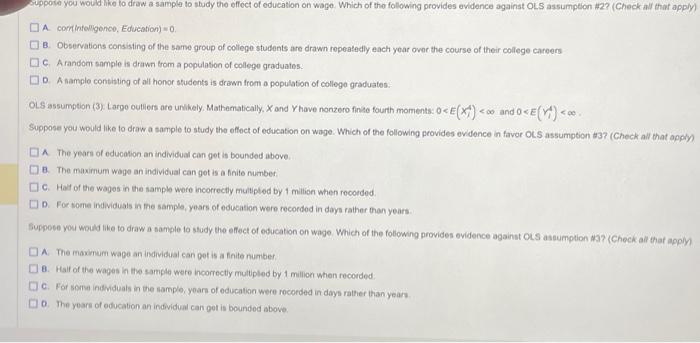 Solved Suppose you are interested in studying the | Chegg.com