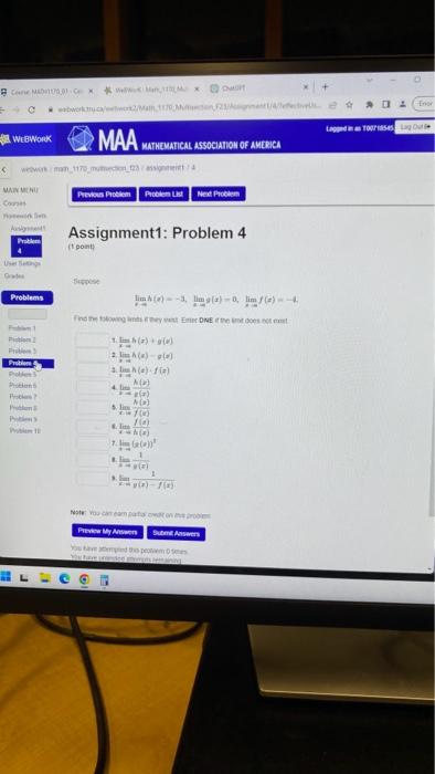 Solved Assignment1: Problem 1 (t) point) Let F be the | Chegg.com