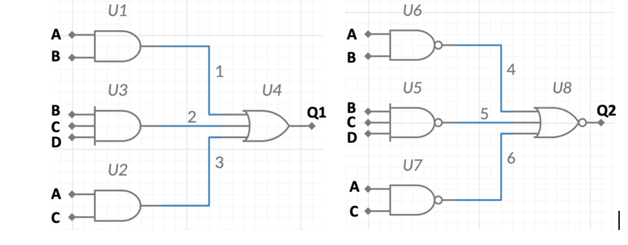 Solved Confirm whether or not the outputs from Q1 ﻿and Q2 | Chegg.com