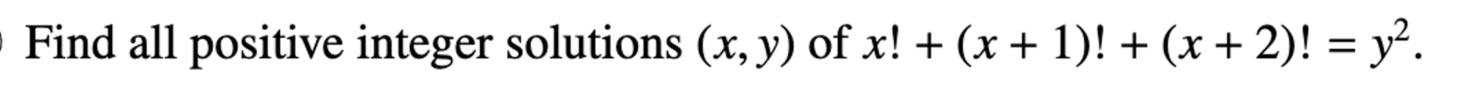 Solved Find all positive integer solutions (x,y) ﻿of | Chegg.com