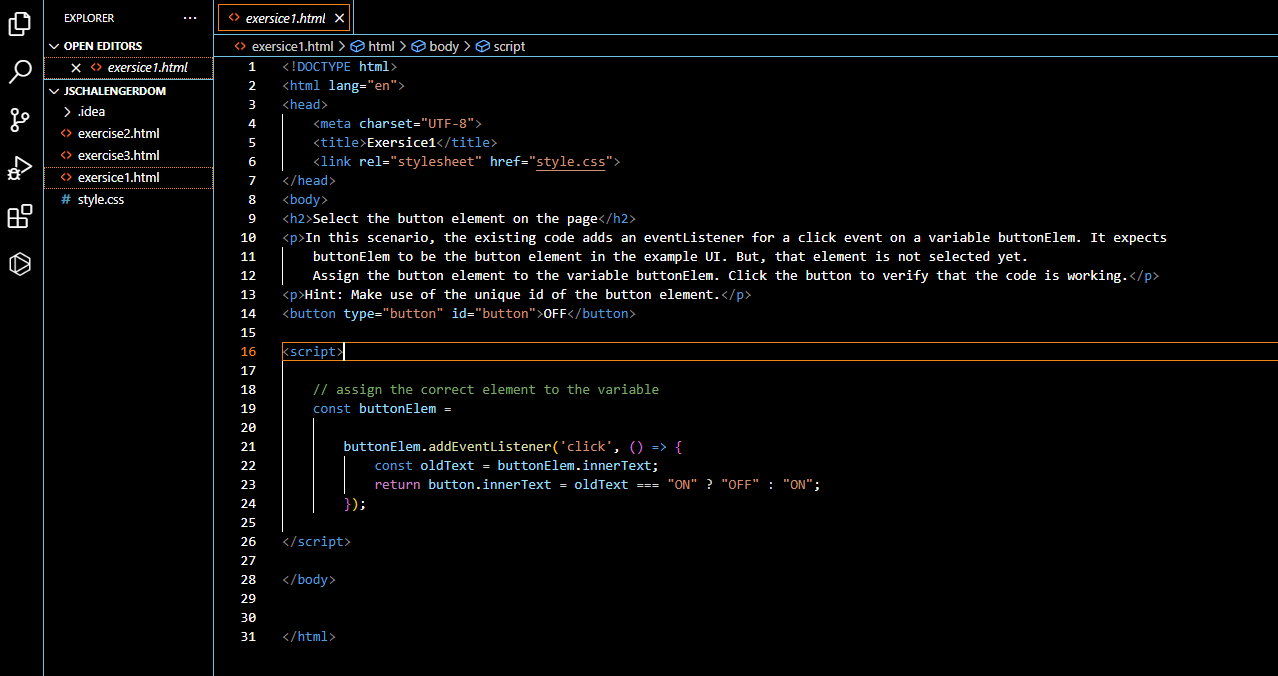 Solved In this scenario, the existing code adds an | Chegg.com