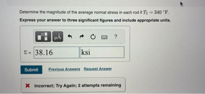 Solved The two cylindrical rod segments shown in the figure | Chegg.com