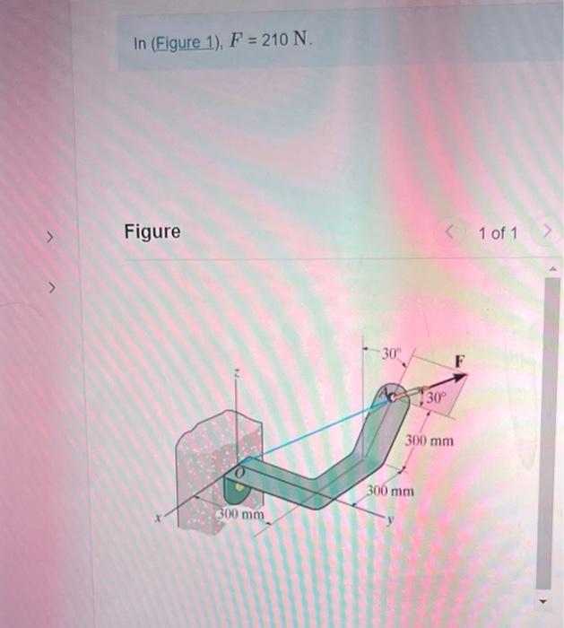 Solved In Figure 1 F 210 N Figuredetermine The Magnitude