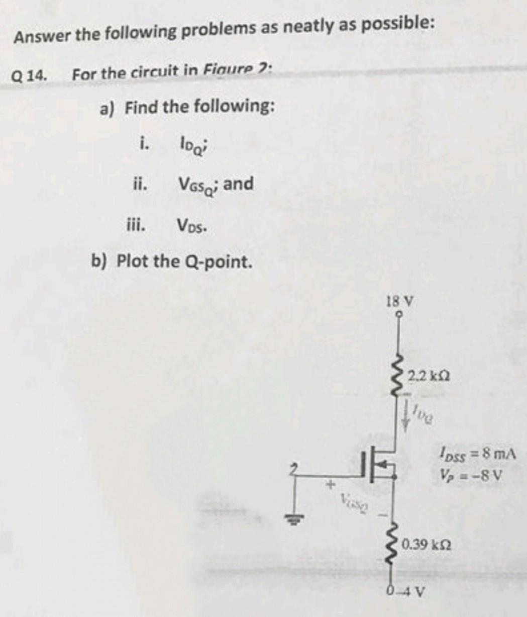 Solved Answer the following problems as neatly as possible: | Chegg.com