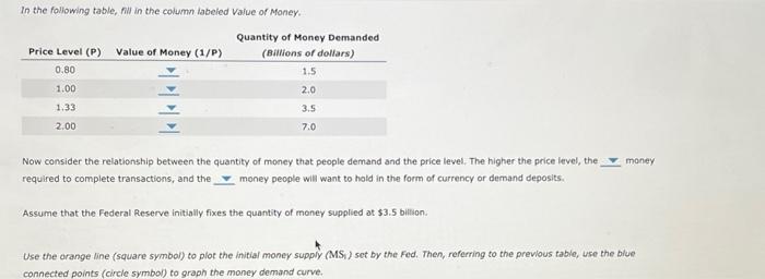 Solved In the following table, fill in the column labeled | Chegg.com