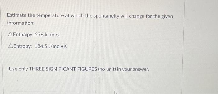 Solved Calculate the enthaply of the reaction shown below. 1 | Chegg.com