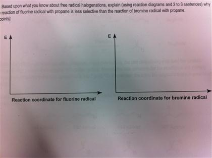 Solved A) For the reaction of fluorine radical with propane, | Chegg.com