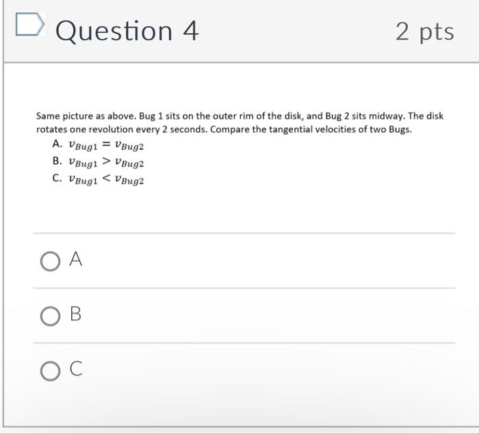 Solved Question 2 2pts What is the correct vector to | Chegg.com Solved Question 2 2pts What is the correct vector to | Chegg.com