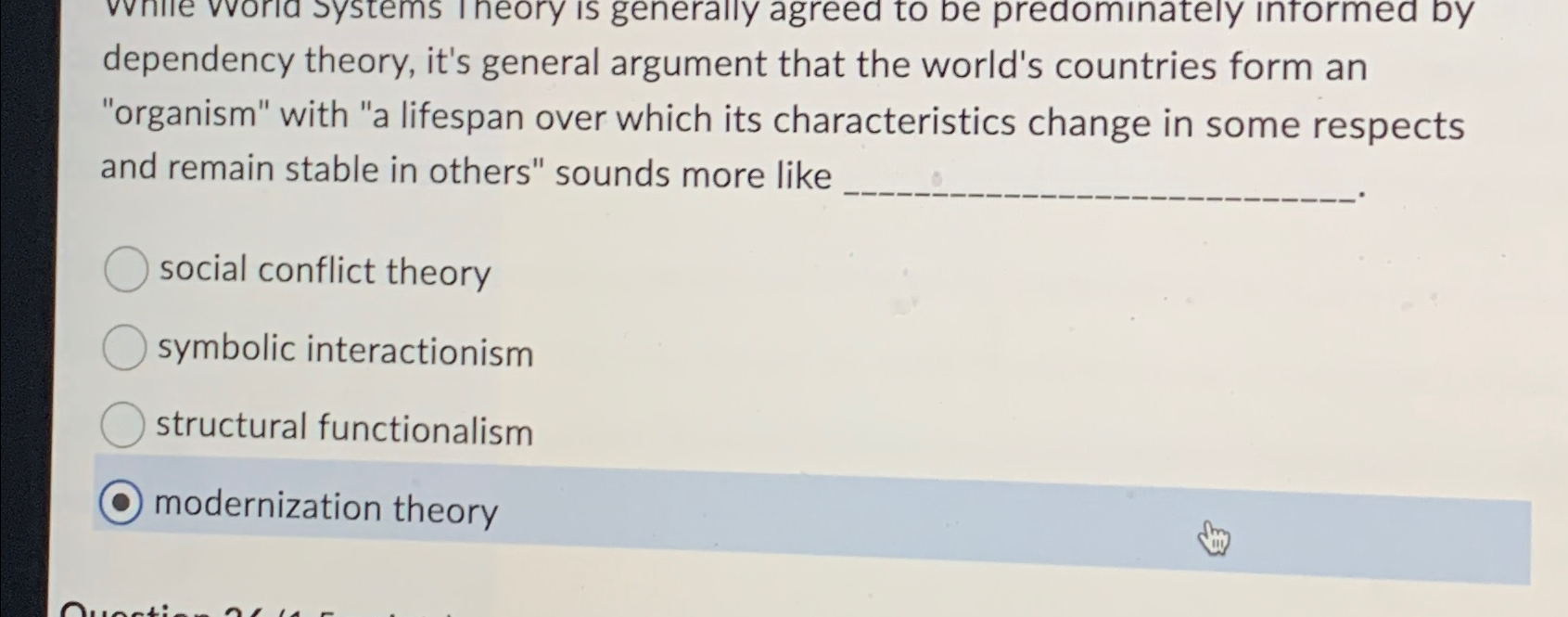 Solved dependency theory, it's general argument that the | Chegg.com
