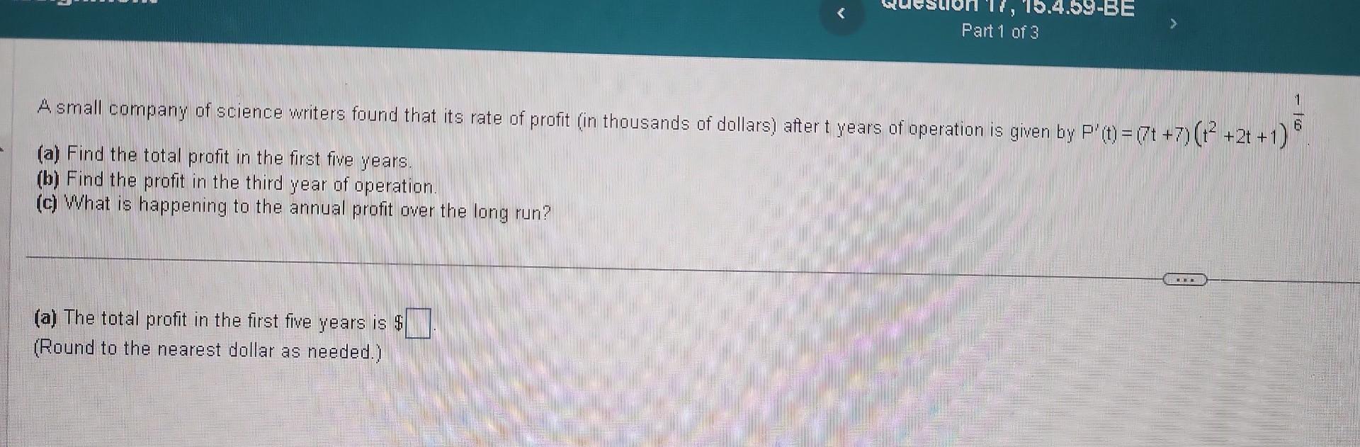 Solved A small company of science writers found that its | Chegg.com