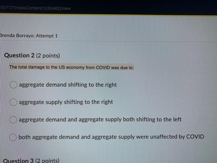 Solved 1307177/viewContent/1320462/View Brenda Borrayo: | Chegg.com