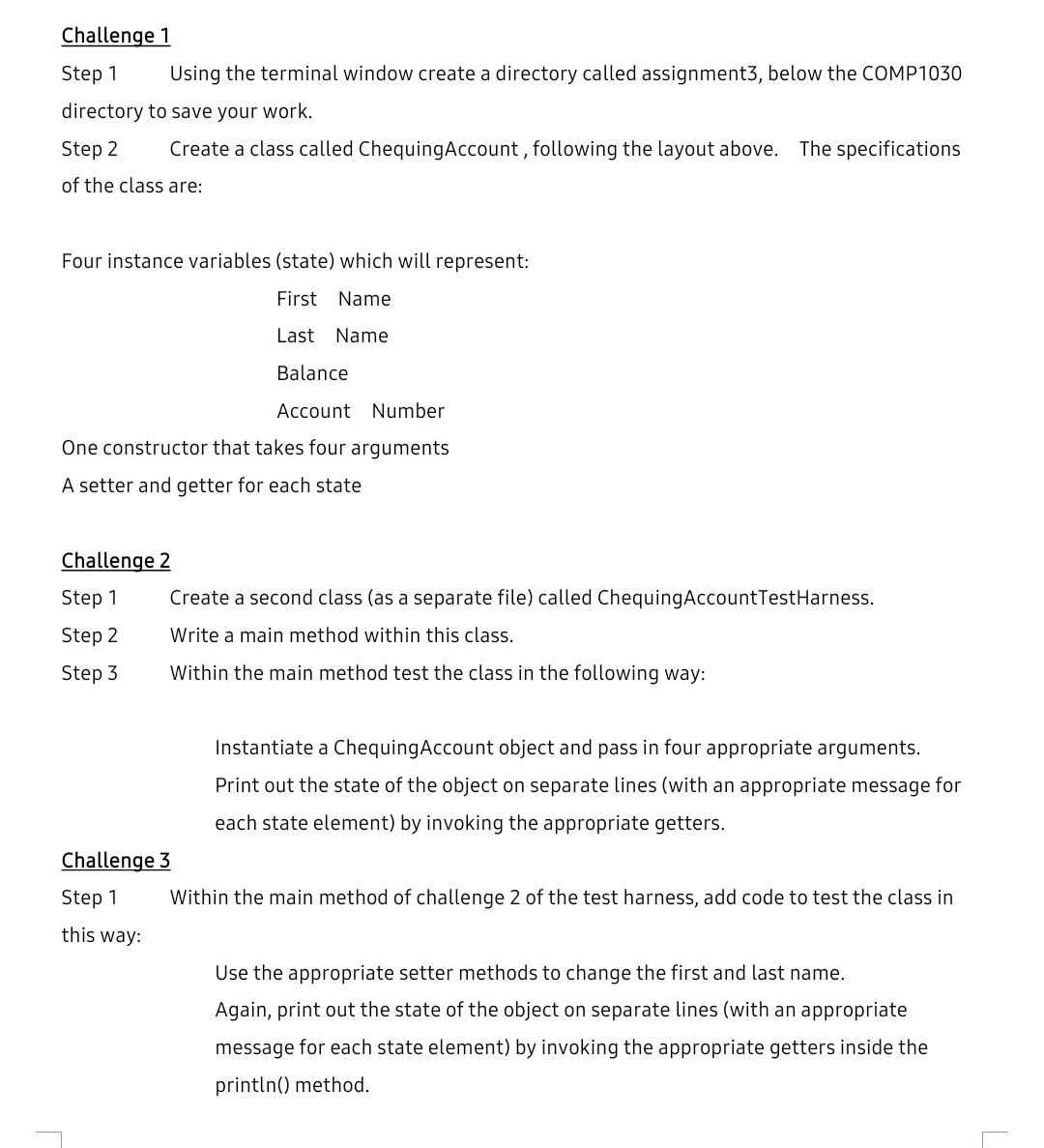 Solved Challenge 1 Step 1 Using the terminal window create a | Chegg.com