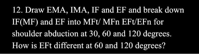 Solved 12. Draw EMA, IMA, IF and EF and break down IF(MF) | Chegg.com