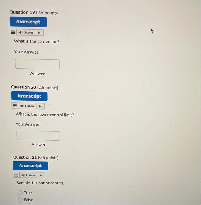 Solved Use the information below to answer the next 9 | Chegg.com