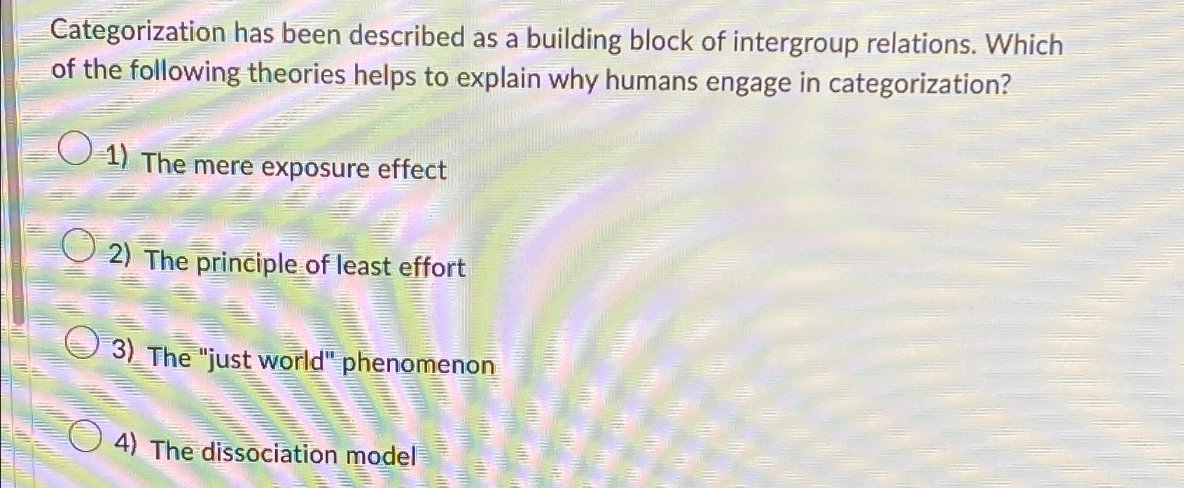 Solved Categorization has been described as a building block | Chegg.com