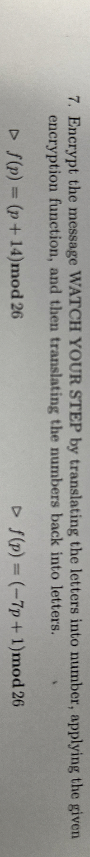 Solved can you show the workings of how you got the answer | Chegg.com