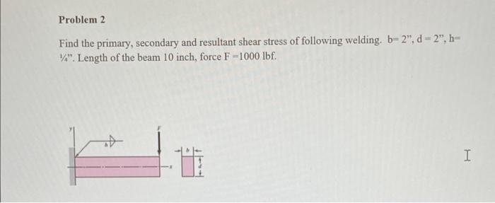 Solved Find the primary, secondary and resultant shear | Chegg.com