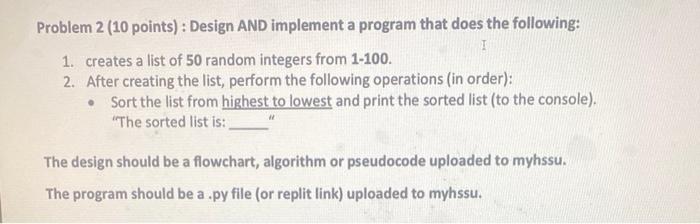 Solved Problem 2 10 Points Design And Implement A Program 
