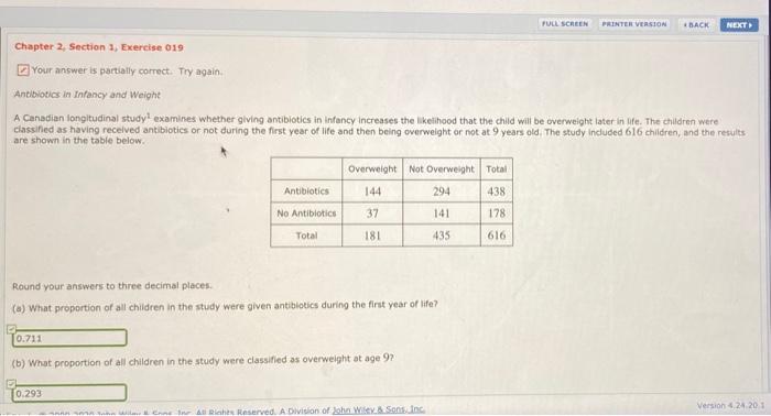 Solved FULL SCREEN PRINTER VERSION A BACK NEXT Chapter 2, | Chegg.com
