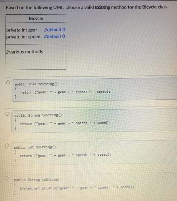 Solved Which of the following code snippets will display the | Chegg.com
