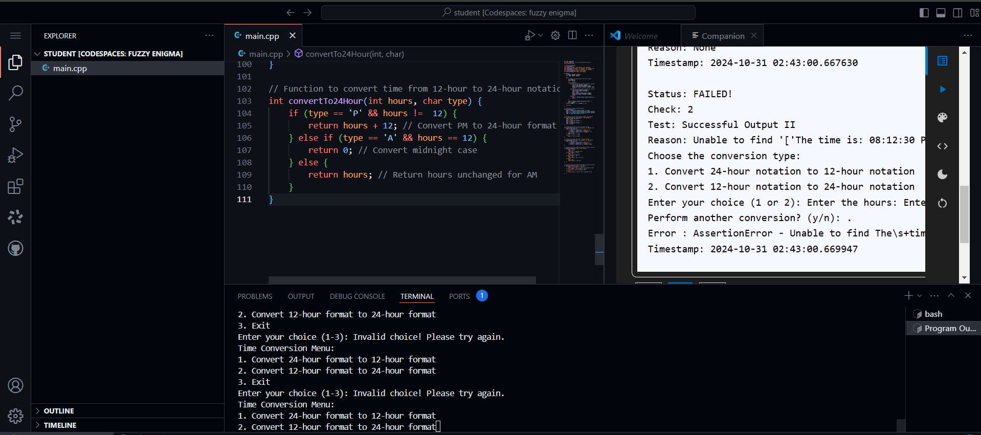 Solved #include #include // ﻿For std::setw and | Chegg.com