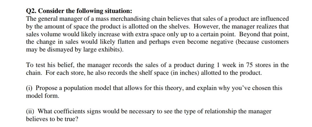 Solved Q2. ﻿Consider the following situation:The general | Chegg.com