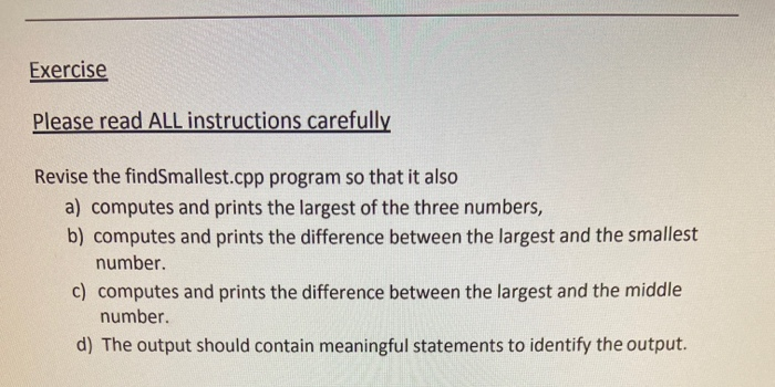 Solved Write A Program That Computes And Prints The Largest 2384