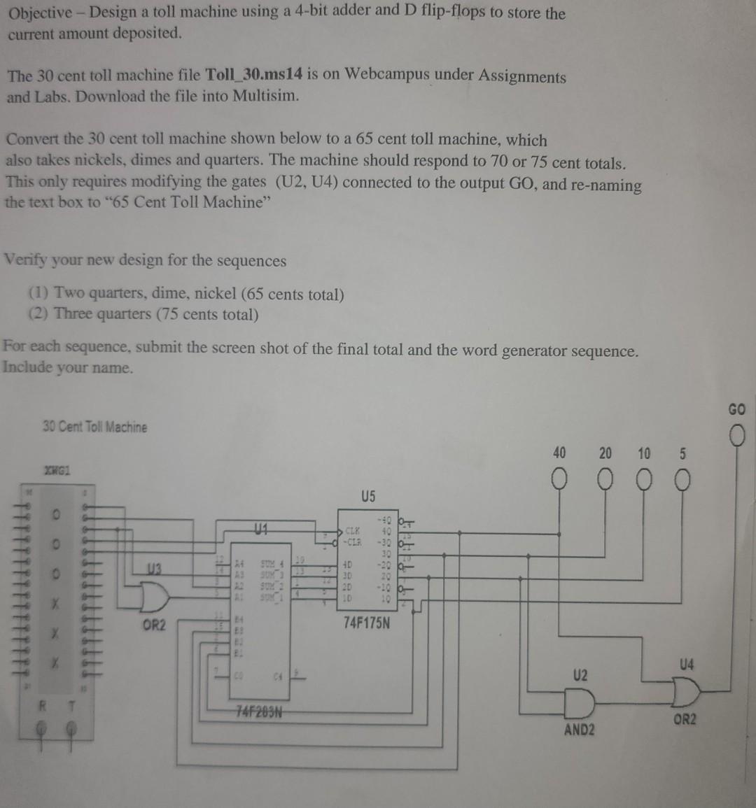 Solved ONLY ANSWER USING MULTISM PROGRAM AND SCREENSHOTS | Chegg.com