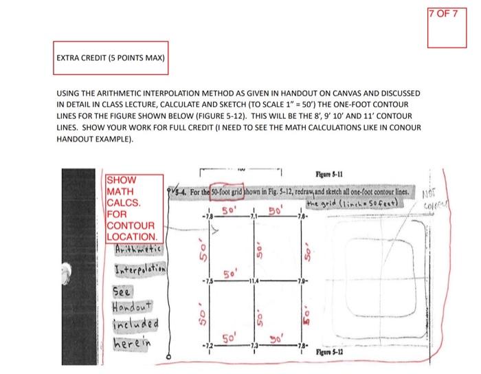 Solved USING THE ARITHMETIC INTERPOLATION METHOD AS GIVEN IN | Chegg.com