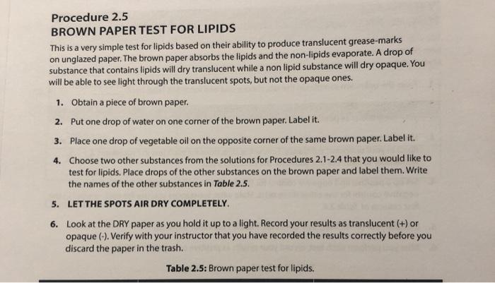 Solved Sudan IV Test for Lipids 5. Read about the Sudan IV | Chegg.com