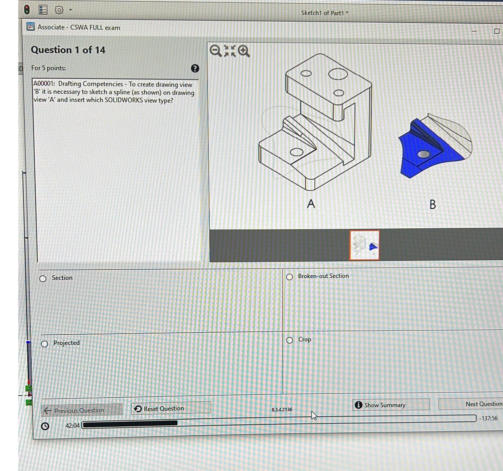 Solved Associate - ﻿CSWA FULL examQuestion 1 ﻿of 14For 5 | Chegg.com