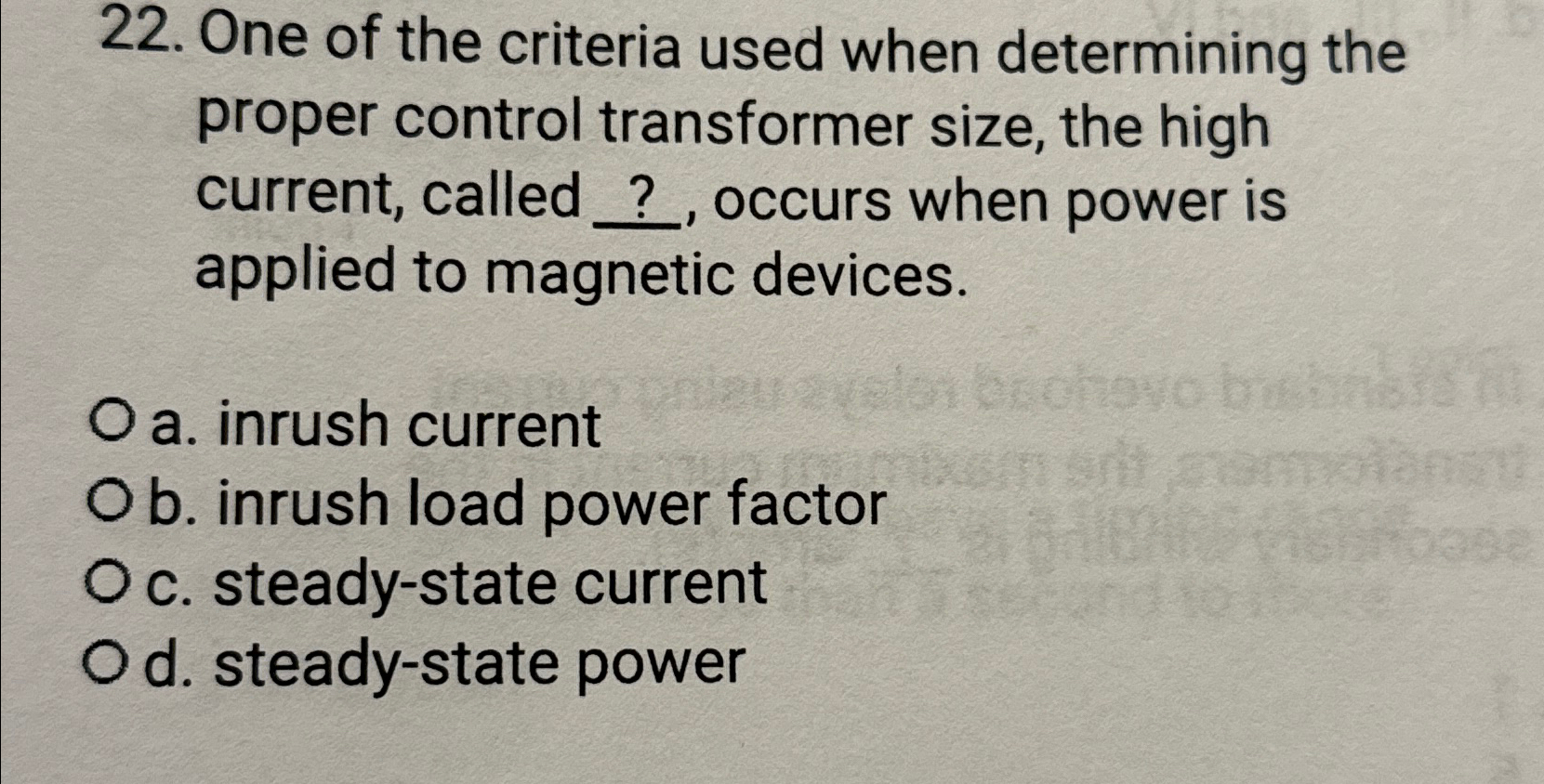 One of the criteria used when determining the proper | Chegg.com