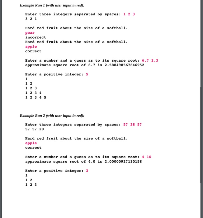 Solved 3. In the main class of your project, create the | Chegg.com