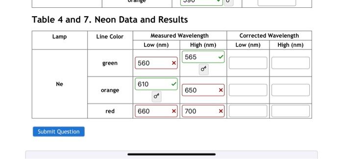 Table 3 and 6. Helium Data and ResultsTable 1. | Chegg.com